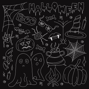 20 Halloween Chalkboard Ideas: Creative Designs for Spooky Fun