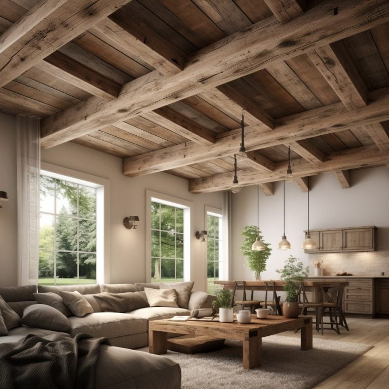 20 Creative Decorative Ceiling Beams Ideas to Transform Your Room