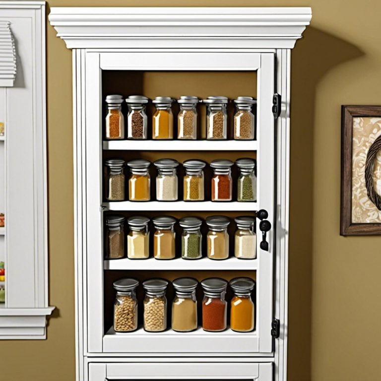 20 Creative DIY Pantry Door Spice Rack Ideas: Simple Storage Solutions