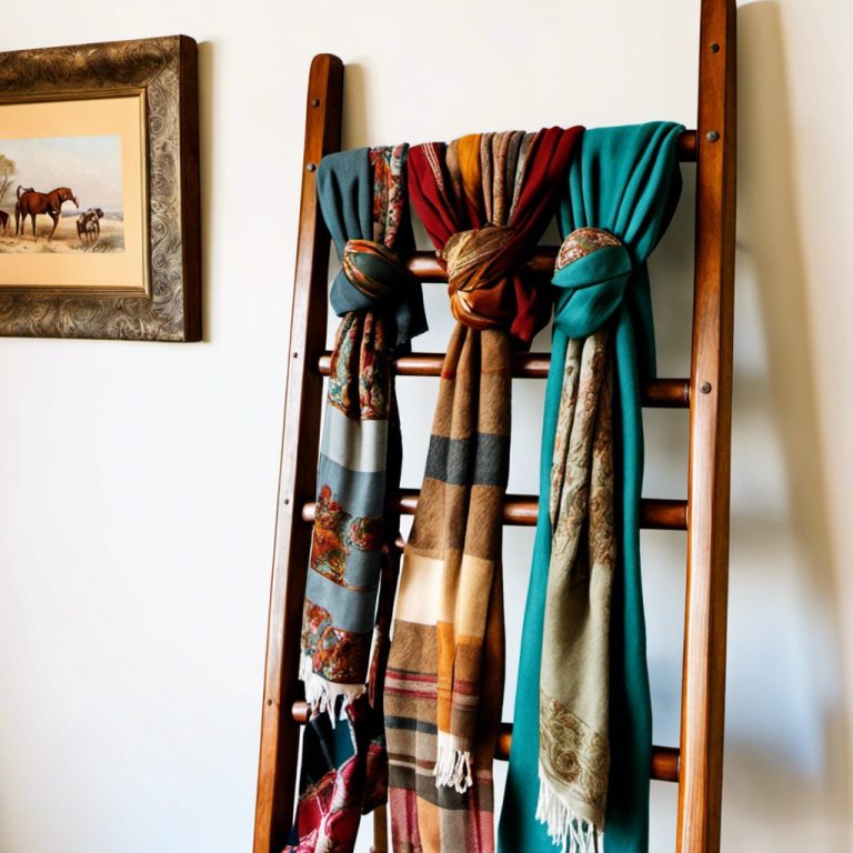 20 Unique Blanket Ladder Decorating Ideas & DIY Home Decor Tips