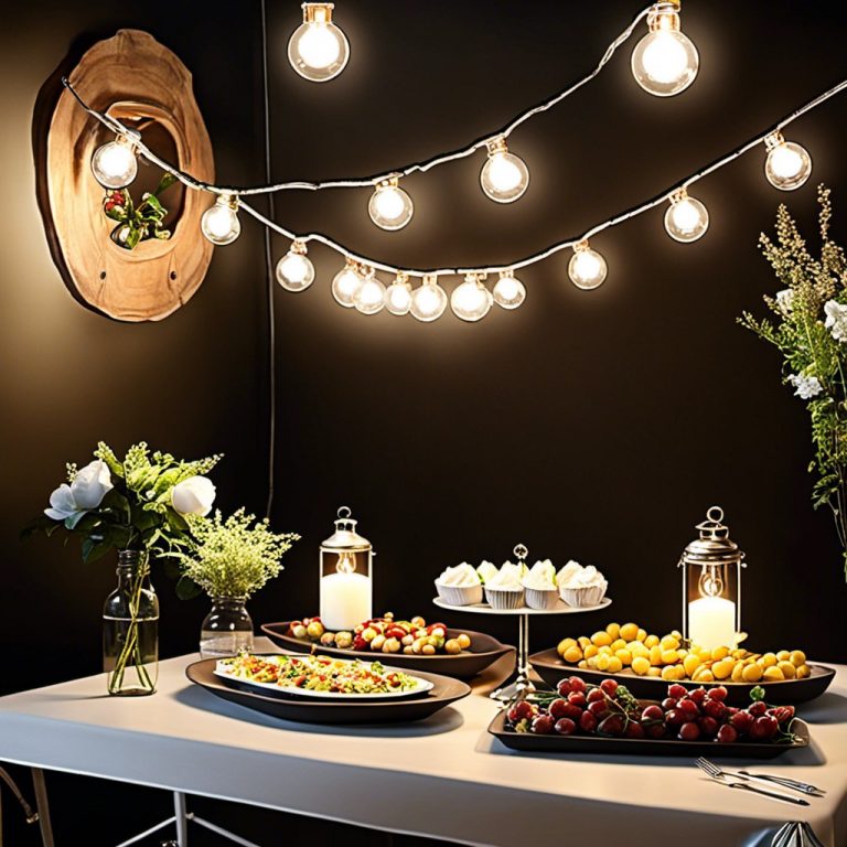 20 Essential Buffet Table Decor Ideas for Brilliant Arrangements