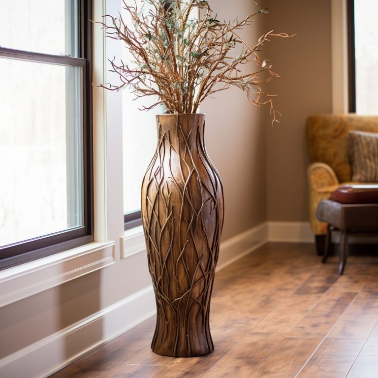 20 Large Floor Vase Decoration Ideas: Uniquely Transforming Home Decor