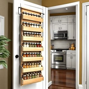 20 Creative DIY Pantry Door Spice Rack Ideas: Simple Storage Solutions