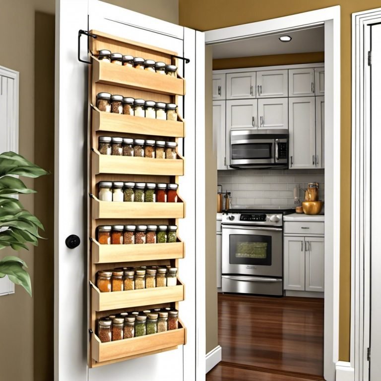 Stunning Spice Rack For Pantry Door Photos