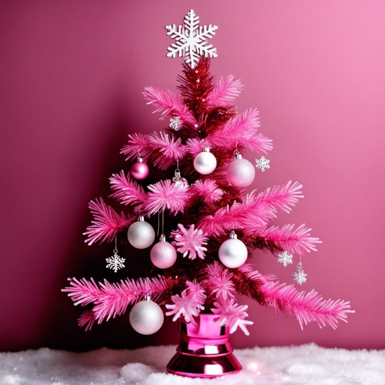 20 Unique Pink Christmas Tree Decoration Ideas for Your Holiday ...