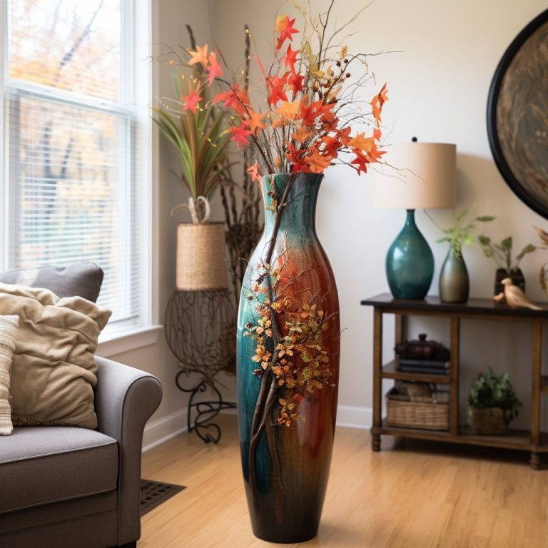 20 Large Floor Vase Decoration Ideas: Uniquely Transforming Home Decor