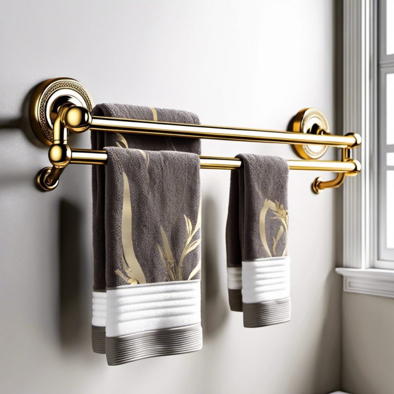 20 Stylish Bathroom Towel Rack Decorating Ideas for Simple and Elegant ...