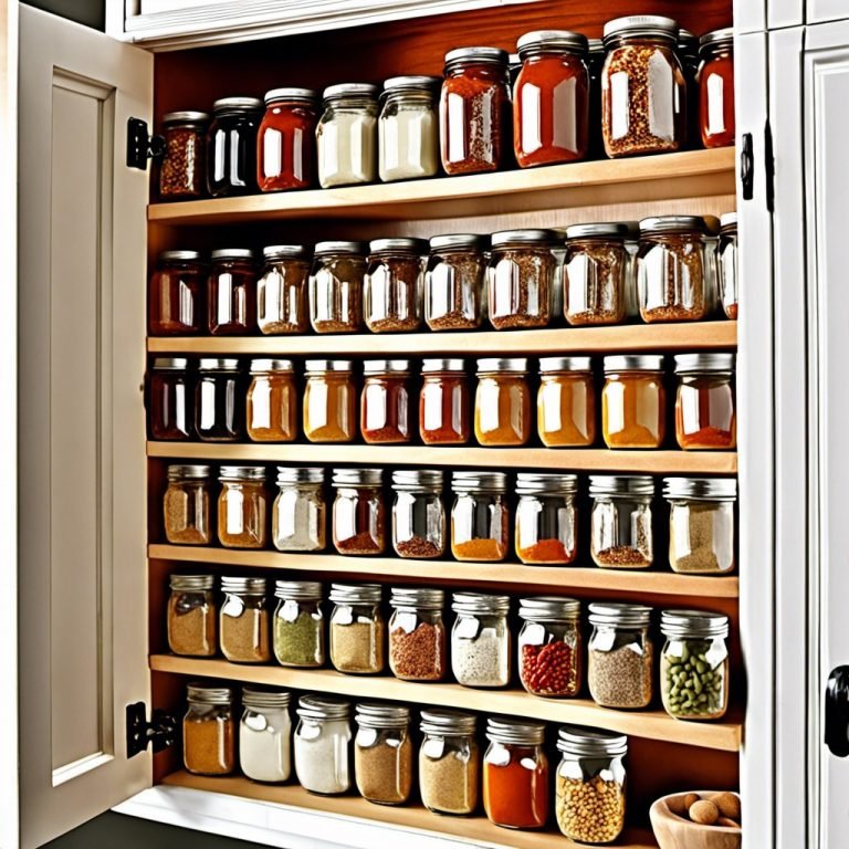 20 Creative DIY Pantry Door Spice Rack Ideas: Simple Storage Solutions