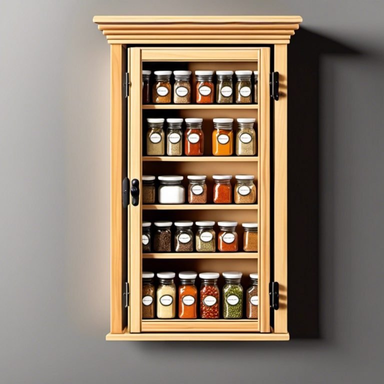 20 Creative DIY Pantry Door Spice Rack Ideas: Simple Storage Solutions
