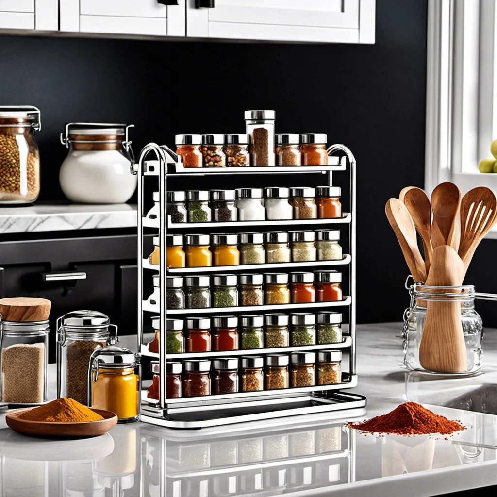 20 Vertical Spice Rack Ideas: Streamlining Your Kitchen Efficiency