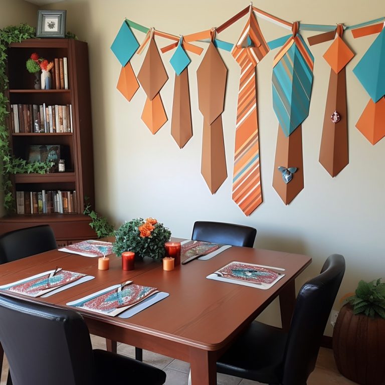 20 Unique and Simple Father's Day Decoration Ideas to Surprise Dad