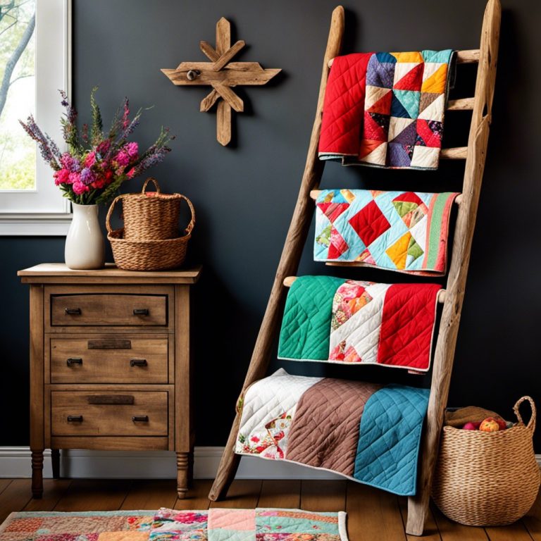 20 Unique Ladder Decor Ideas for Aesthetic Home Designs