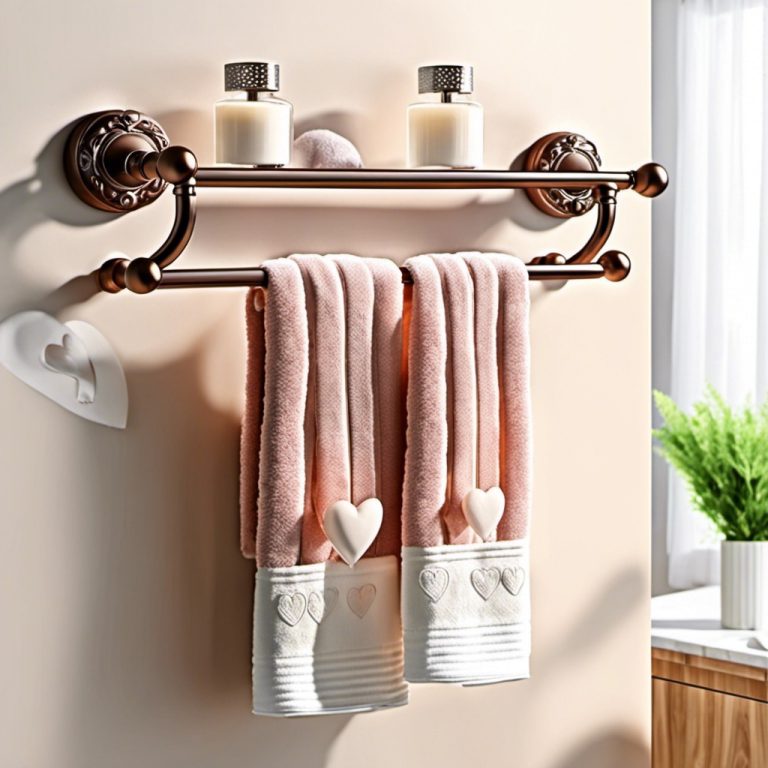 20 Stylish Bathroom Towel Rack Decorating Ideas for Simple and Elegant ...