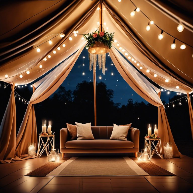 20 Tent Decoration Ideas: Essential Creative Tips for Event Planners