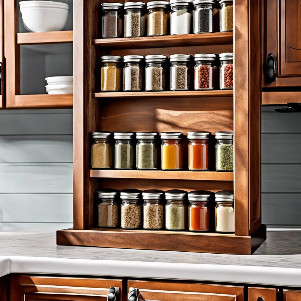 20 Vertical Spice Rack Ideas: Streamlining Your Kitchen Efficiency