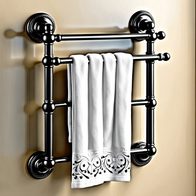 20 Stylish Bathroom Towel Rack Decorating Ideas for Simple and Elegant ...