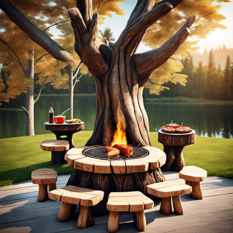 20 Tree Stump Bench Ideas for an Innovative Outdoor Space