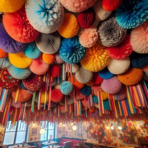 30 Decorating Ideas with Streamers: Unique Designs for Creative ...