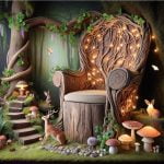 20 Unique Tree Stump Chair Ideas for Your Garden