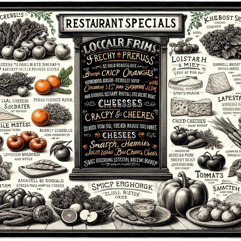 20 Restaurant Specials Board Ideas for Engaging Food Lovers