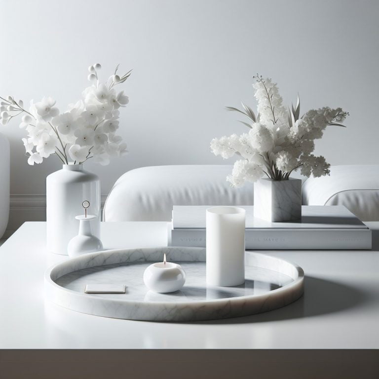 20 Marble Tray Decor Ideas for Your Stylish Home