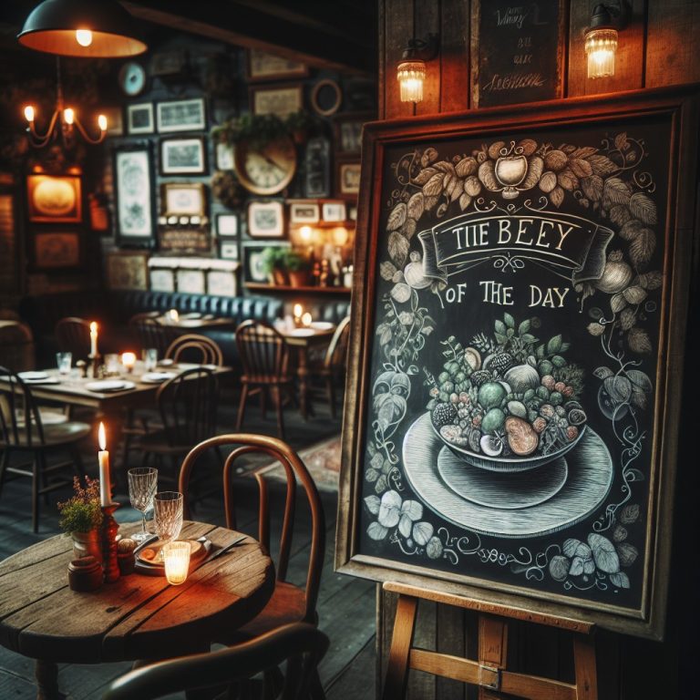 20 Restaurant Specials Board Ideas for Engaging Food Lovers