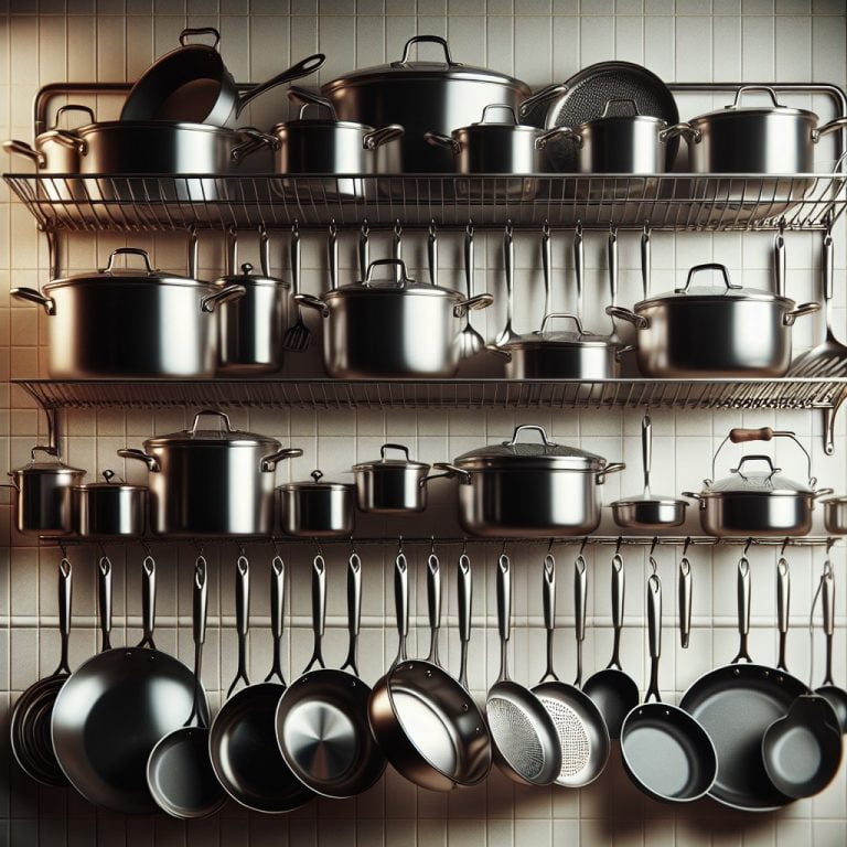20 Repurpose Hanging Pot Rack Ideas for a Creative Kitchen Makeover