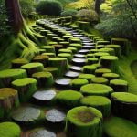 20 Tree Stump Stepping Stone Ideas for an Enchanting Garden Path
