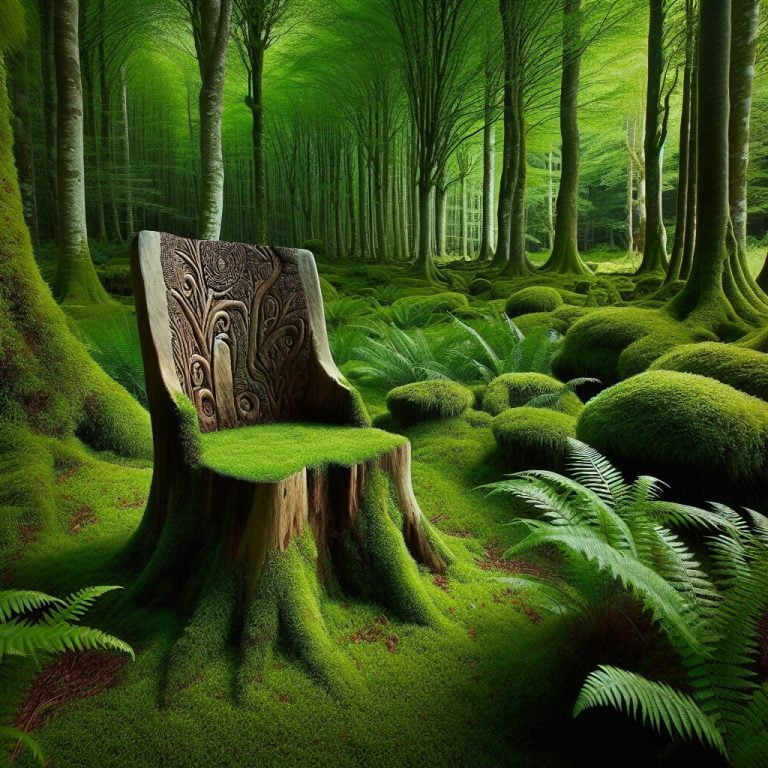 20 Unique Tree Stump Chair Ideas for Your Garden