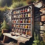 30 Rustic Spice Rack Ideas for Stylish Kitchen Organization