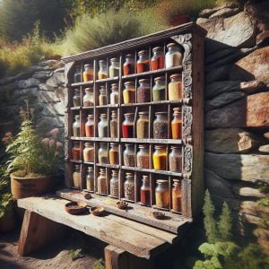 30 Rustic Spice Rack Ideas for Stylish Kitchen Organization