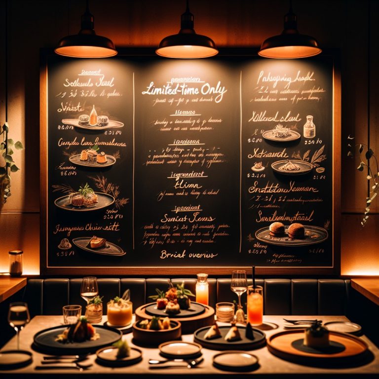 20 Restaurant Specials Board Ideas for Engaging Food Lovers
