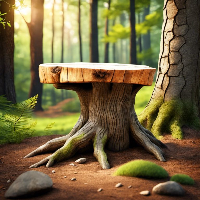 20 Tree Stump Bench Ideas for an Innovative Outdoor Space