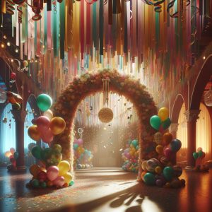 30 Decorating Ideas with Streamers: Unique Designs for Creative ...