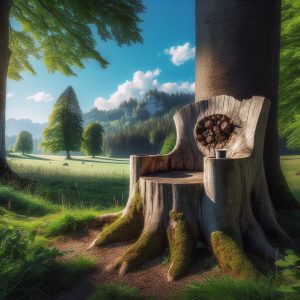 20 Unique Tree Stump Chair Ideas for Your Garden