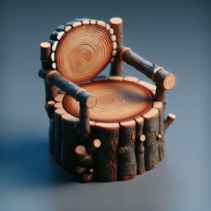 20 Unique Tree Stump Chair Ideas for Your Garden