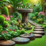 20 Tree Stump Stepping Stone Ideas for an Enchanting Garden Path