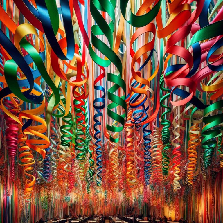 30 Decorating Ideas with Streamers: Unique Designs for Creative ...