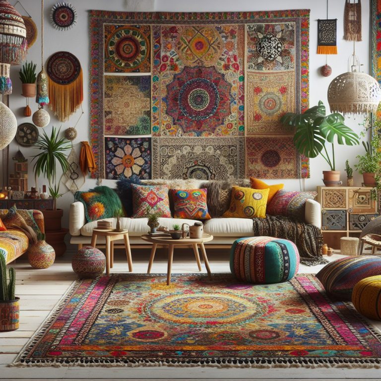 24 Hippie Home Decorating Ideas for a Vibrant Living Space