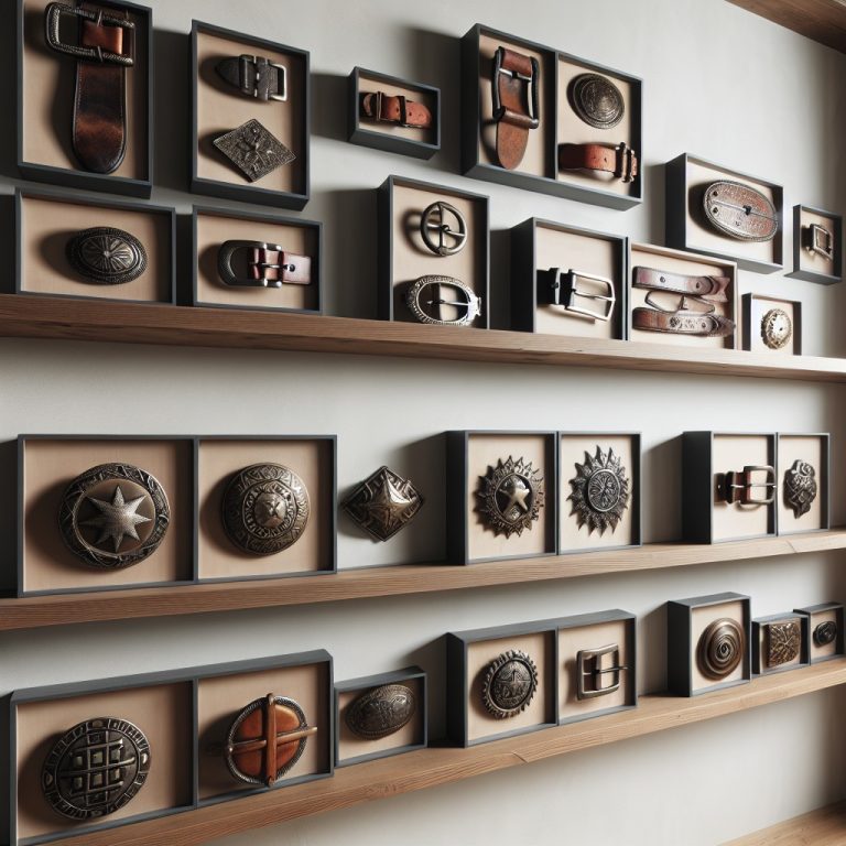 20 Belt Buckle Display Ideas for Your Collection