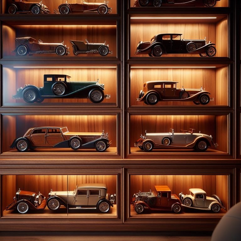20 Model Car Display Ideas for Collectors