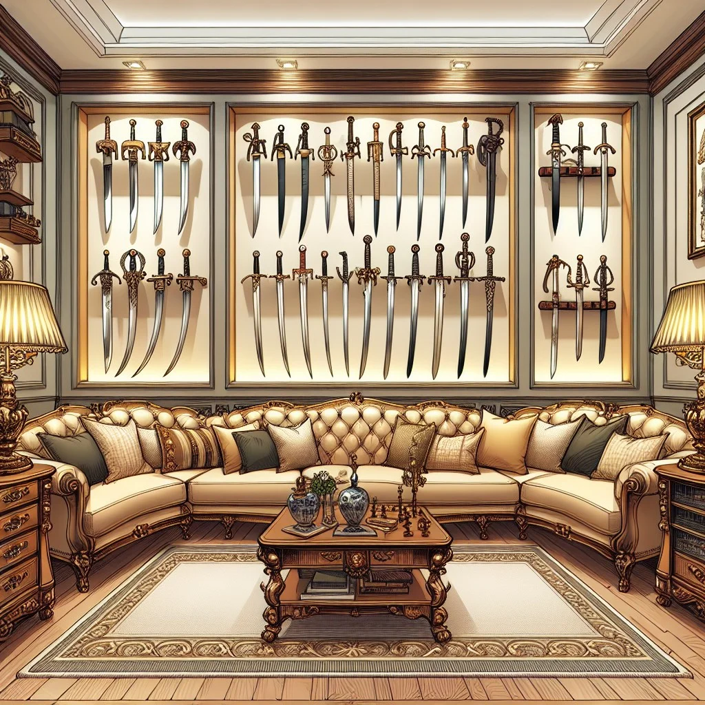 20 Sword Display Ideas for Collectors and Enthusiasts