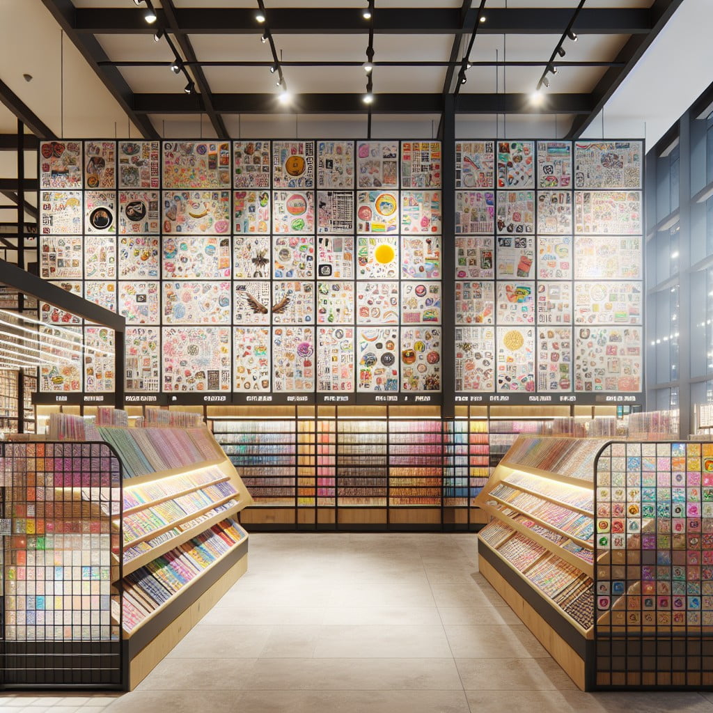 20 Effective Sticker Display Ideas To Inspire Your Creativity