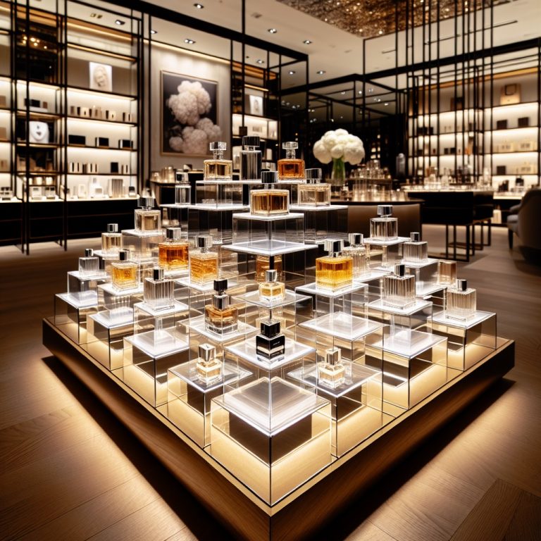 20 Perfume Display Ideas for a Fragrant Showcase