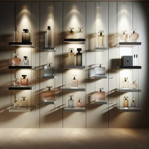 20 Perfume Display Ideas for a Fragrant Showcase