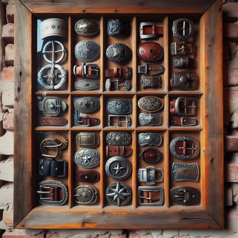 20 Belt Buckle Display Ideas for Your Collection