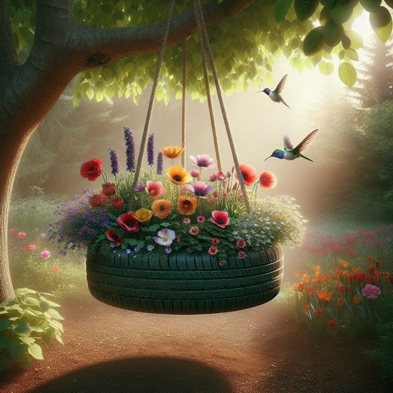 20 Tire Flower Bed Ideas for a Unique Garden Display