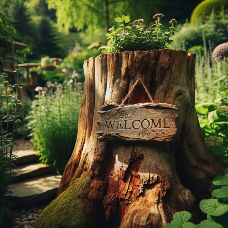 20 Tree Stump Ideas: Transforming Your Yard Artfully
