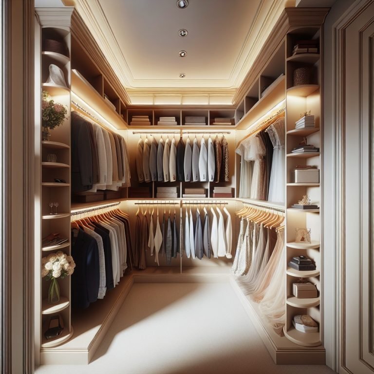 10 Effective Narrow Walk-in Closet Ideas: A Comprehensive Design and ...