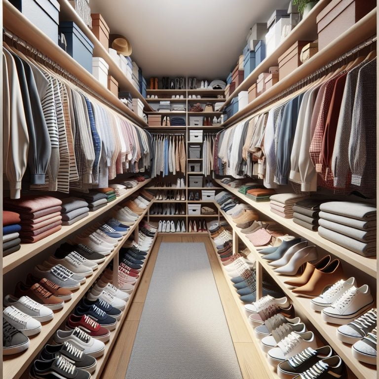 10 Effective Narrow Walk-in Closet Ideas: A Comprehensive Design and ...